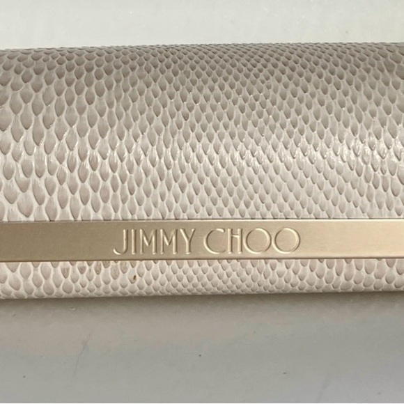 Jimmy Choo | Accessories | Jimmy Choo Faux White Snake Skin Case For ...